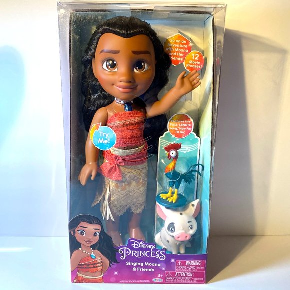 Disney | Toys | Disney Moana Singing Adventure Doll And Friends Doll ...